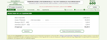 Modelo 600 Junta de Andalucía 【junio 2025